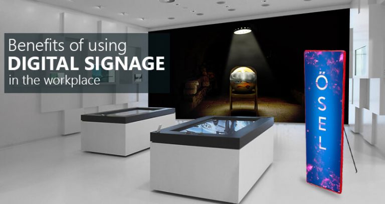 Benefits of Using Digital Signage in the Workplace