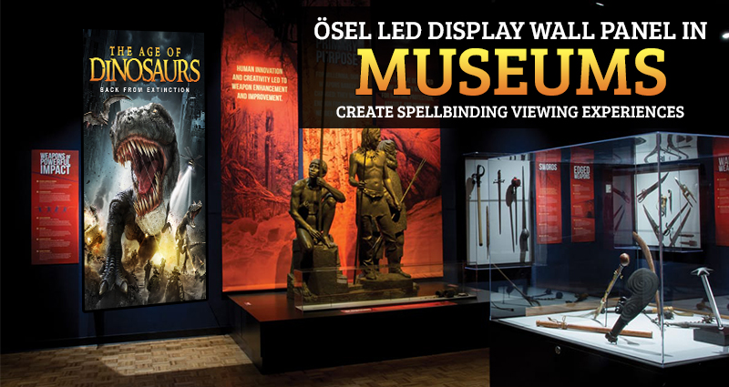 Ösel LED Display Wall Panel in Museums Create Spellbinding Viewing ...