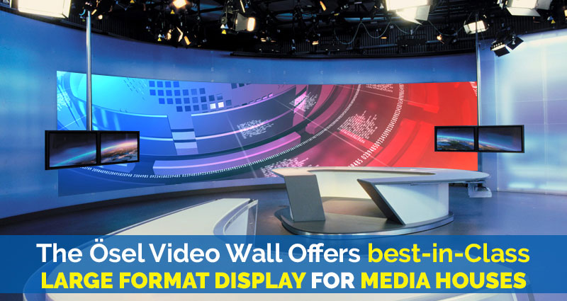 The Ösel Video Wall Offers best-in-Class Large Format Display for Media ...