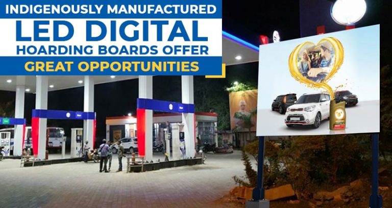 LED Digital Hoarding Boards in Petrol Pumps Offer Great Opportunities