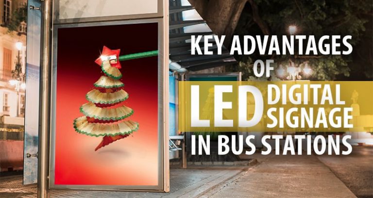 Key Advantages of LED Digital Signage in Bus Stations