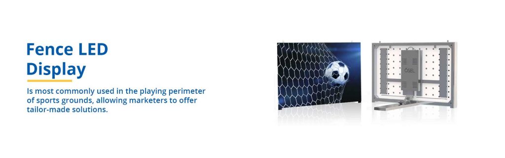 Fence LED Displays - Osel