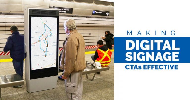 Tips for Effective Digital Signage CTAs/ Making Digital Signage CTAs ...