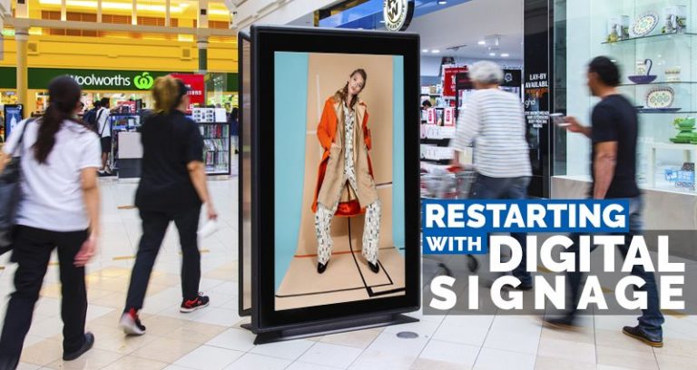 Restarting with Digital Signage - Osel