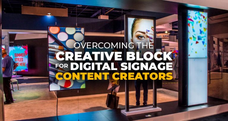 Overcoming the Creative Block for Digital Signage Content Creators - Osel