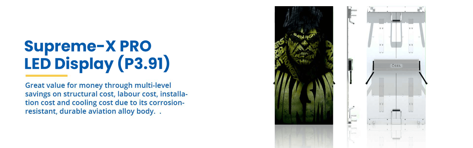 Supreme-x Pro P-3.91 Outdoor LED Display Screens in India